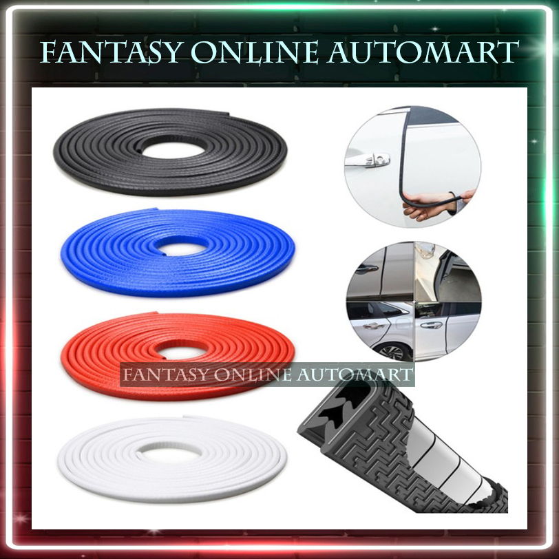 Getah pintu kereta 5Meter U type door seal car sound insulation sealing ...