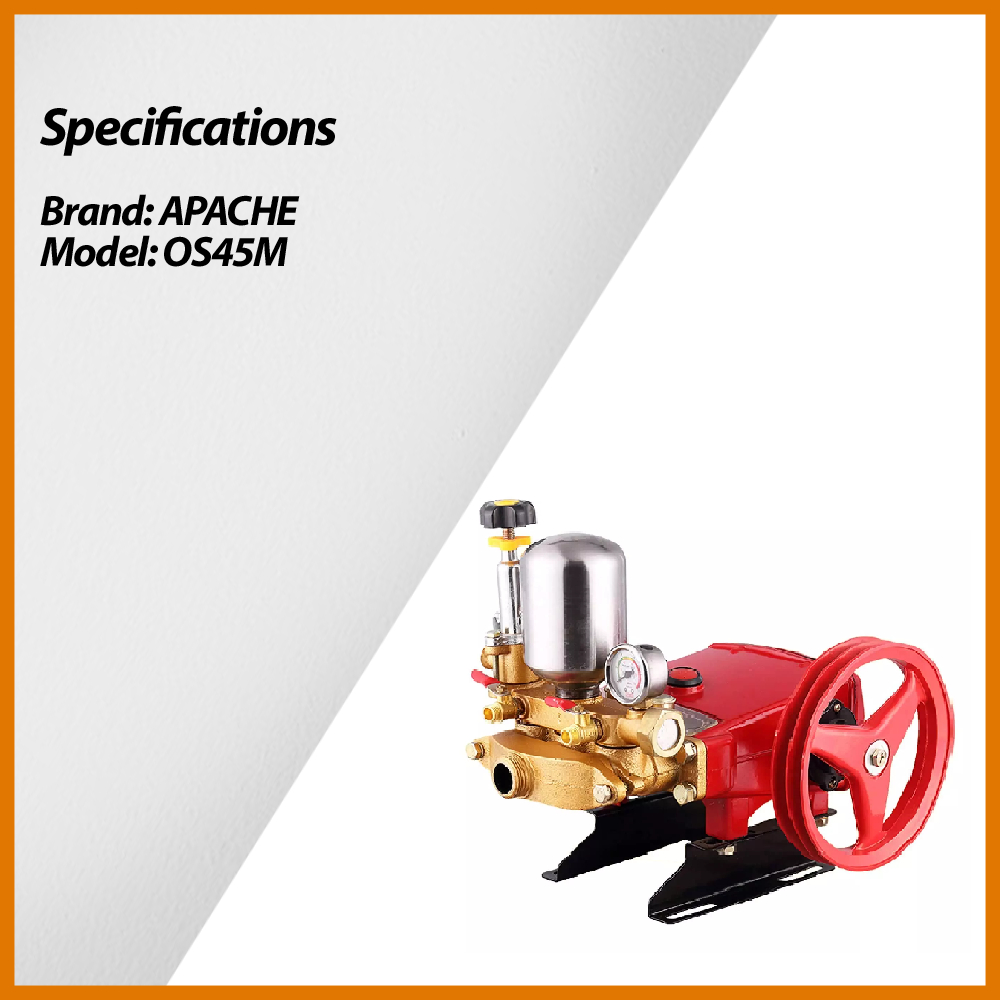 APACHE TurboSpray® Plunger Pump | High Pressure Power Sprayer | Washer ...