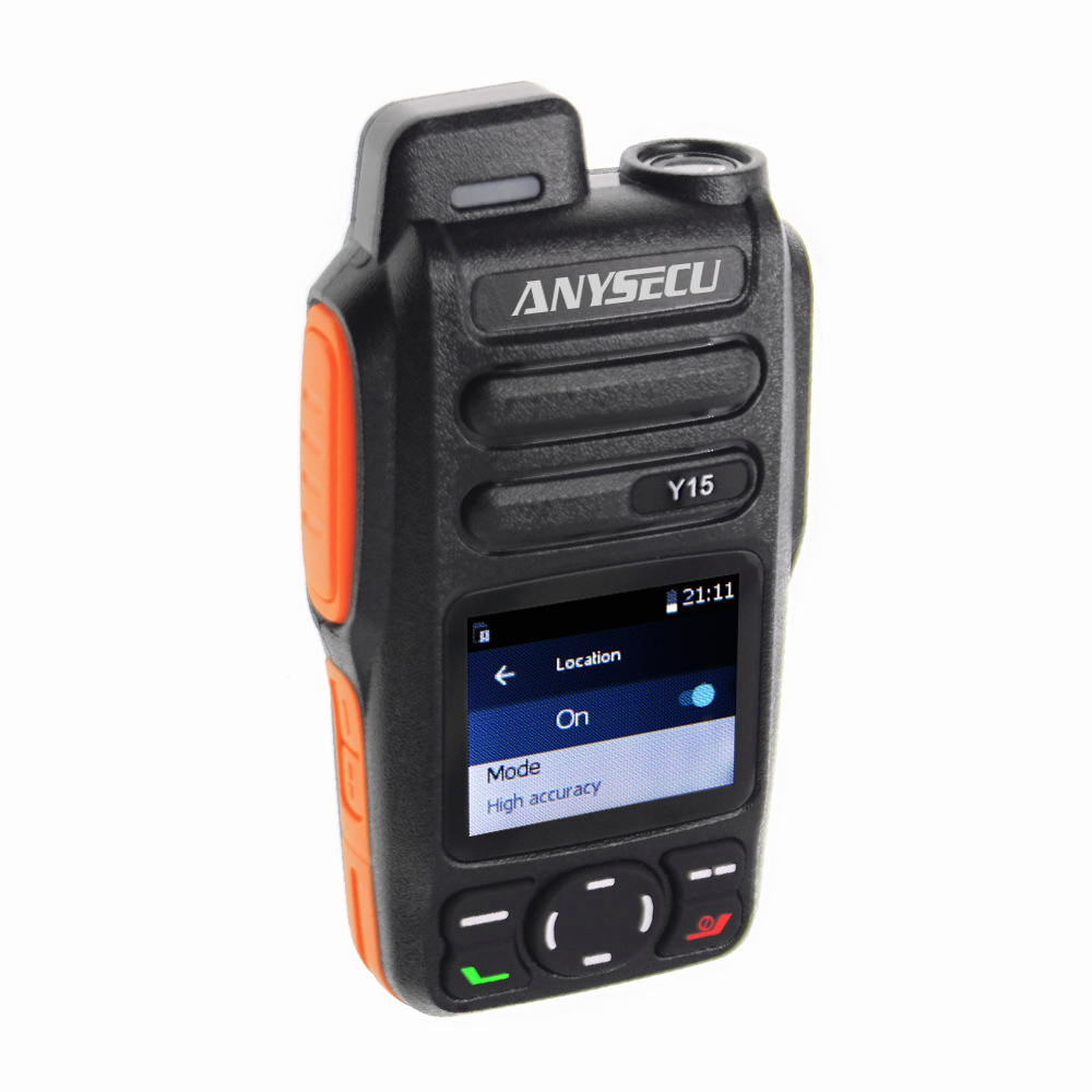 Anysecu Y15 4G Network Radio 4000mAh Android 5.1 Smart Phone POC Radio ...