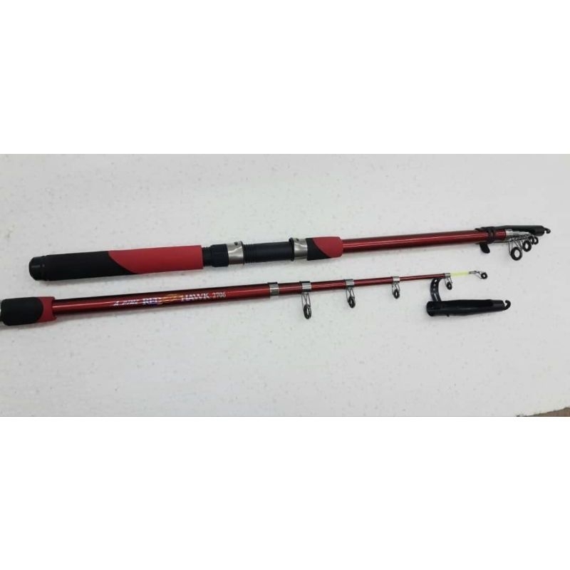 ALPINE RED HAWK TELESCOPE SURF ROD | Shopee Malaysia