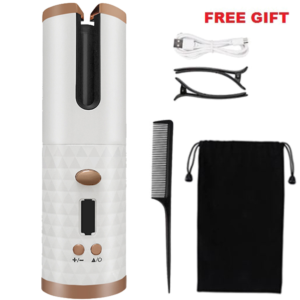 Auto Hair Curler roller Wireless Hair Curler iron Curly hair iron hair styling tools curls hair ...