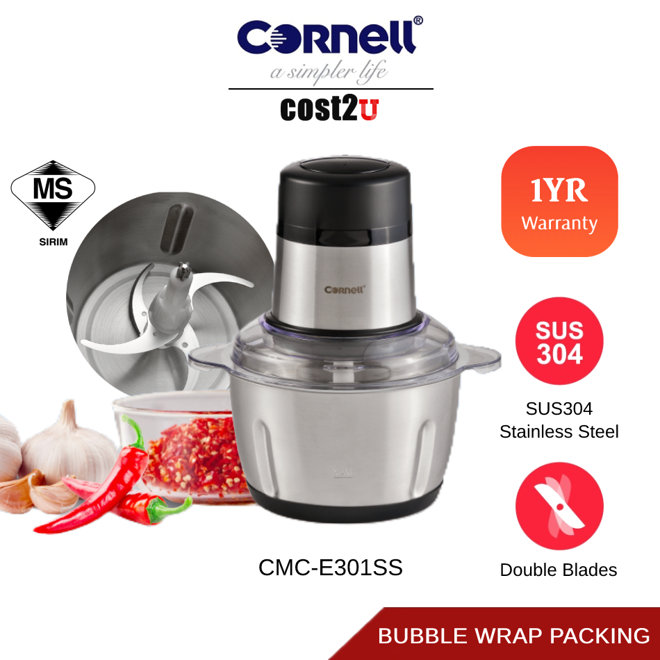 Cornell/Pensonic Stainless Steel Food Chopper | CMC-E301SS PB-6005GX ...