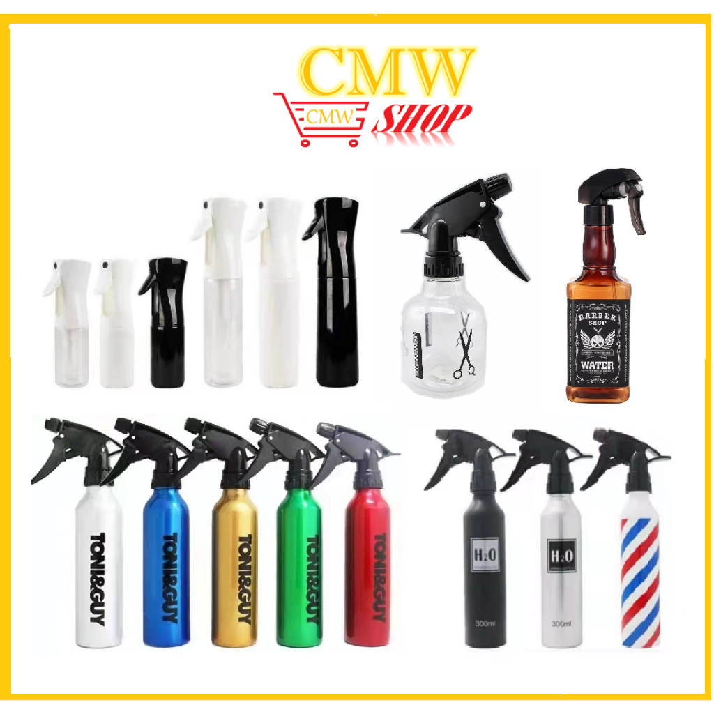 Toni & Guy Water Spray / Fine Mist Hairdressing Spray Bottle Salon ...