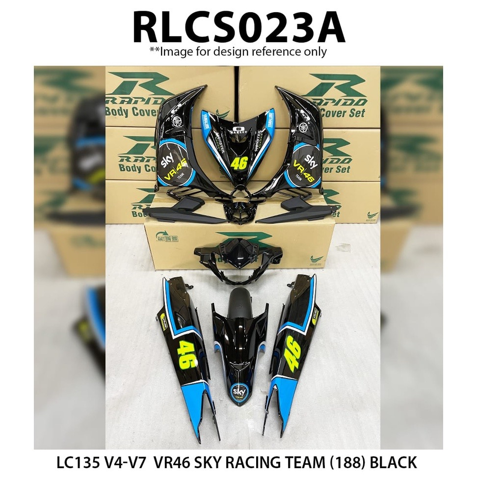 Rapido Coverset cover set (sticker Tanam) VR46 Sky Racing Team (188 ...