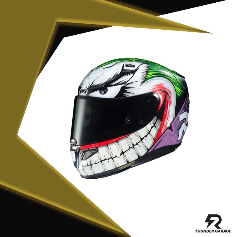 HJC RPHA 11 Joker DC Comic Full Face Helmet (Original 100%) | Shopee ...