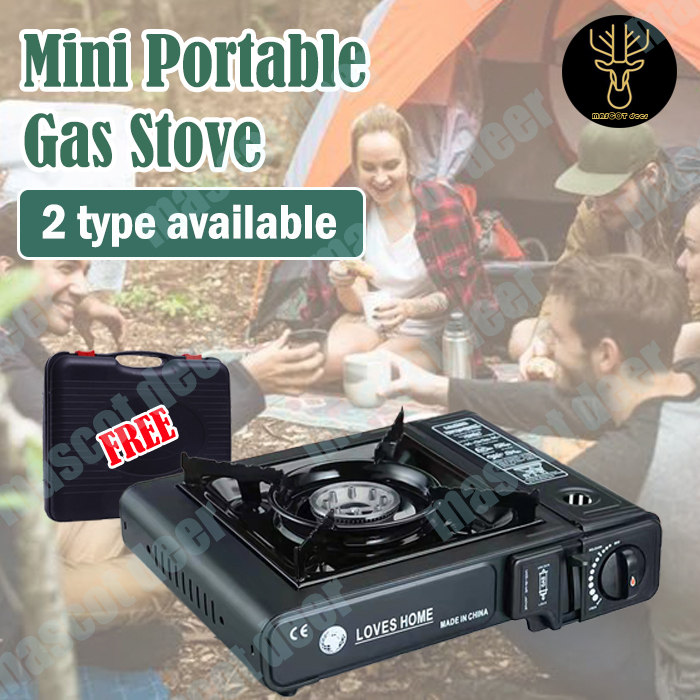 Mini Portable Gas Stove Burner For Outdoor Camping Picnic Steamboat ...