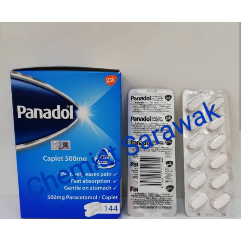 PANADOL OPTIZORB 500mg - 12's/36's Caplets | Shopee Malaysia