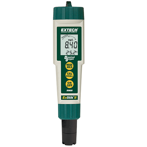 EXTECH DO600 WATERPROOF EXSTIK® II DISSOLVED OXYGEN METER/DO Meter ...
