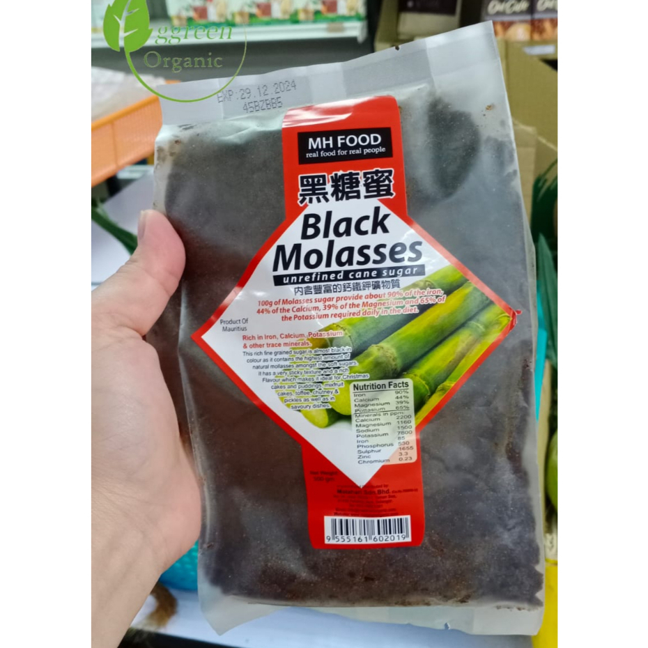 🔥RICH IN IRON, CALCIUM & POTASSIUM🔥 MH FOOD Black Molasses Unrefined ...