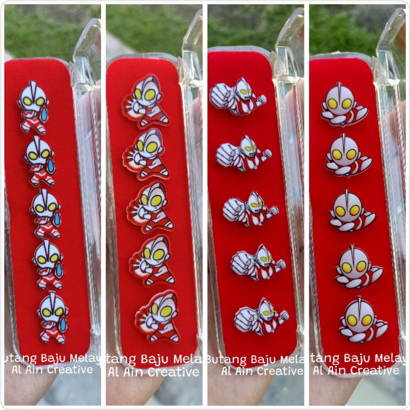 🔥READY STOCK🔥Butang Baju Melayu Ultraman | Shopee Malaysia