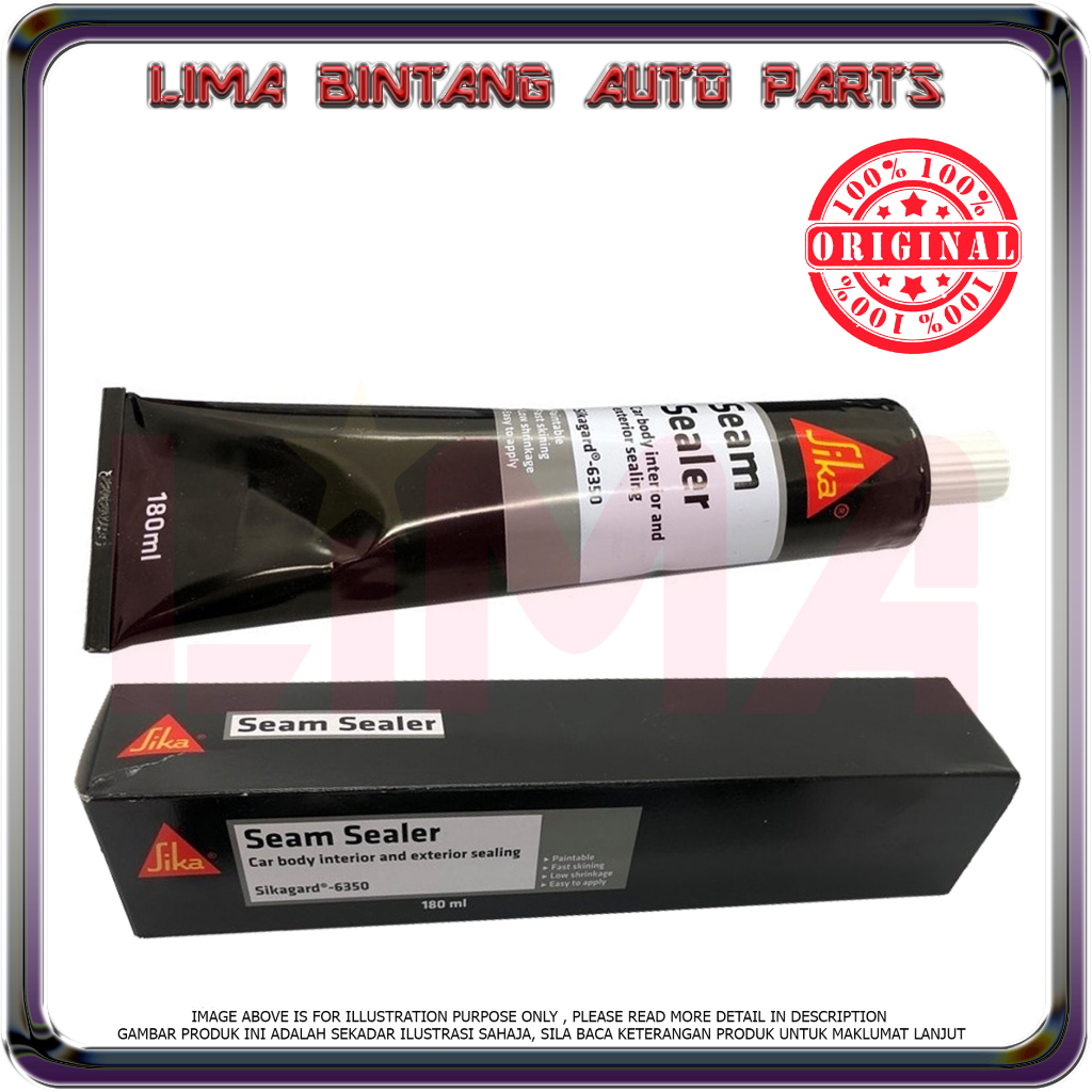 SIKA SIKAGARD Seam Sealer Car Body Sealing Gum 6350 - 353 Gum 180ml ...