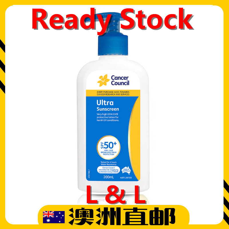 [Ready Stock EXP: 08/2026yr] Cancer Council SPF 50+ Ultra Sunscreen ...