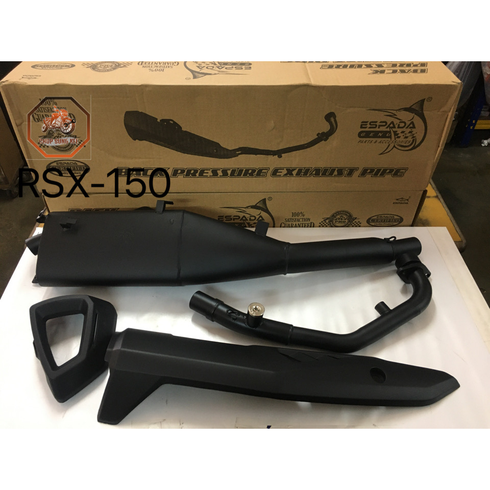 EXHAUST PIPE BACK PRESSURE (BP1) ESPADA CUTTING STANDARD RSX-150 28MM FOR HONDA RSX-150/RS-150R ...