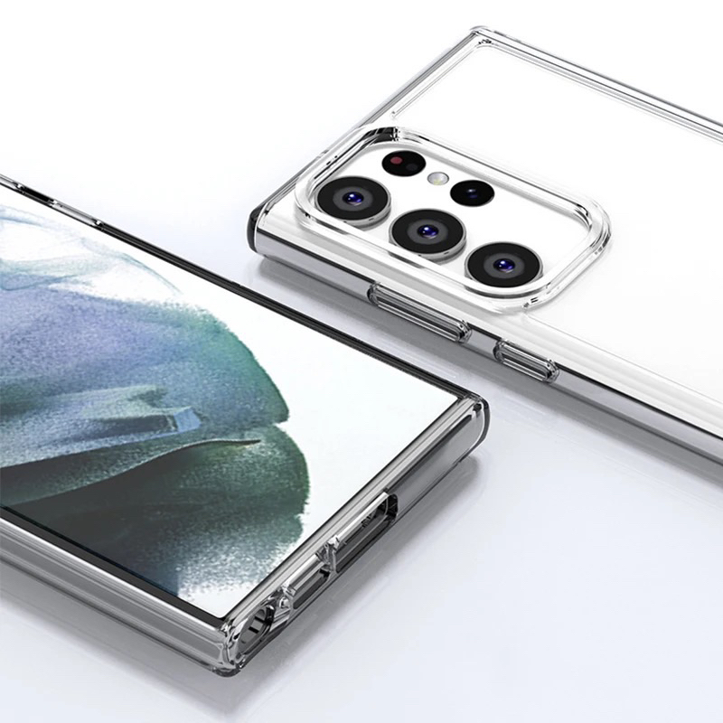 Samsung S23 / S23 Ultra / S23 Plus LIKGUS Aurora Transparent Shockproof ...