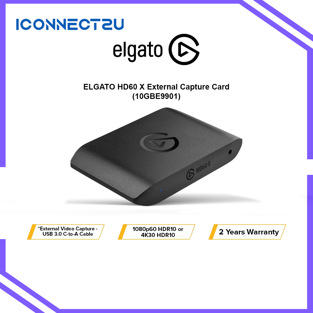 Elgato HD60 X VRR 4K60 HDR10 External Capture Card - 10GBE9901 | Shopee ... Elgato HD60 X VRR 4K60 HDR10 External Capture Card - 10GBE9901 | Shopee ...