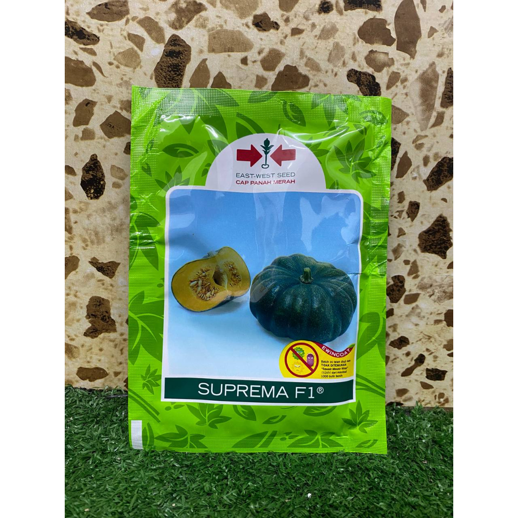Benih Labu SUPREMA Hibrid F1 Cap Panah Merah/East West (225 biji ...