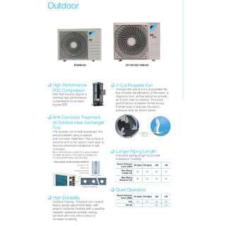 DAIKIN 3HP / 4HP / 4.5HP / 5HP Floor Standing R32 Aircond (FVC-A SERIES ...