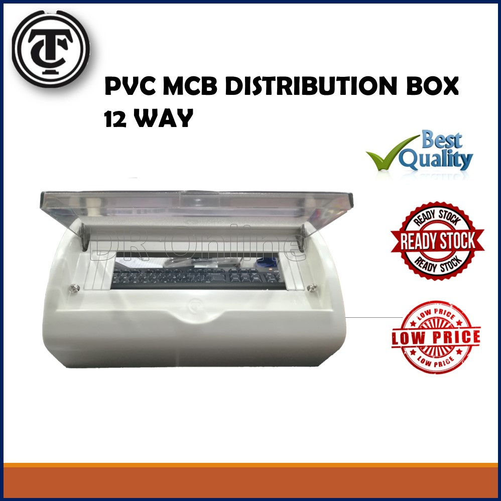 TC MCB PVC DB Box / MCB Distribution Box , 12 Way, PVC | Shopee Malaysia TC MCB PVC DB Box / MCB Distribution Box , 12 Way, PVC | Shopee Malaysia