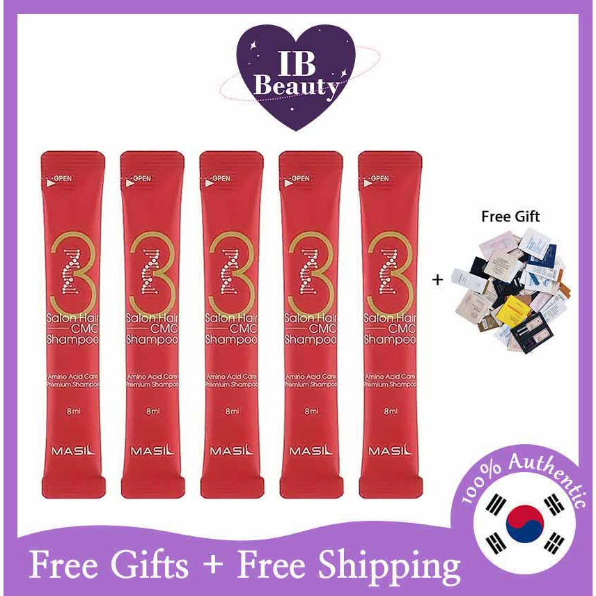 [MASIL] 3 Salon Hair CMC Shampoo Stick Pouch 8ml(1ea/5ea/10ea) | Shopee Malaysia