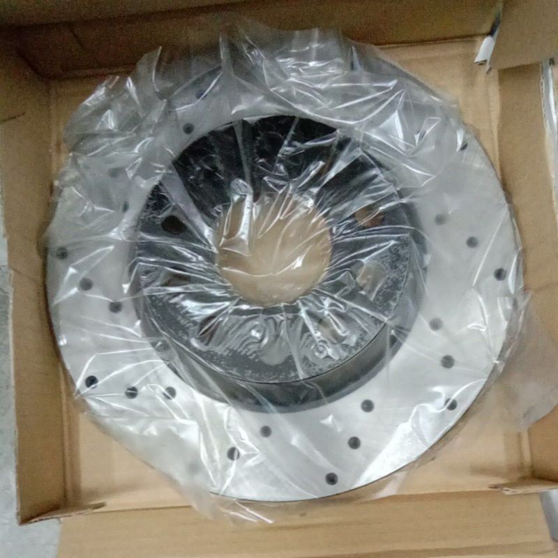 (1SET) REAR BRAKE DISC AUDI A3 VW CC EOS JETTA GOLF TOURAN 1K0615601AD ...