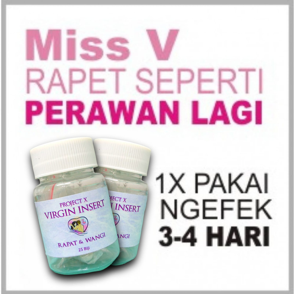 Pil Virgin insert 25 Butir Original Ready Extra Nanda Rapat | Shopee ...