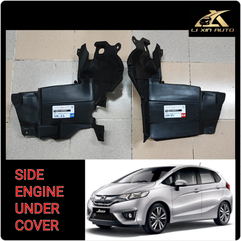 HONDA JAZZ T5A 2014-2020 SIDE ENGINE UNDER COVER ( ENGINE BAWAH SIDE ...