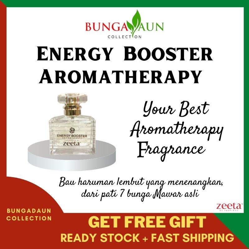 ZEETA ENERGY BOOSTER AROMATHERAPY|Minyak Wangi Terapi|Boleh Bawa Solat ...