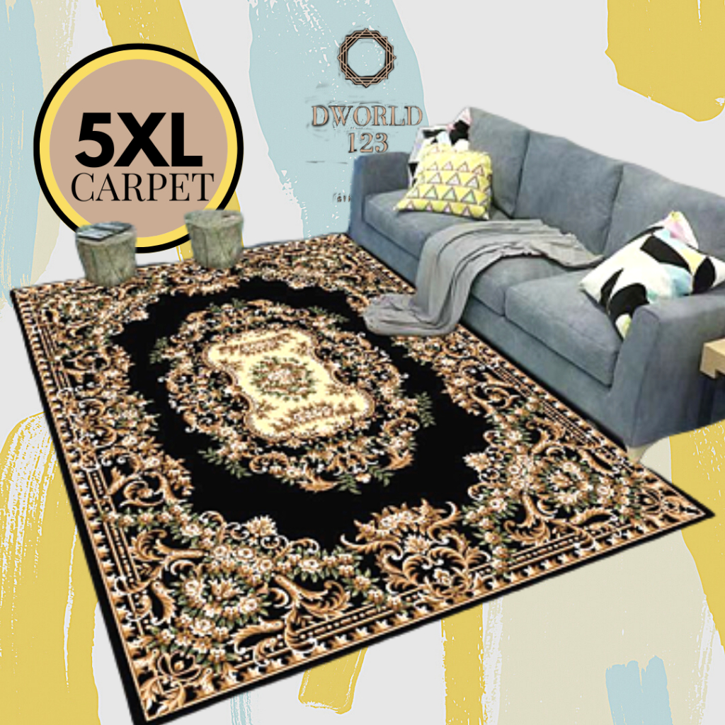 NEW ARRIVAL KARPET 5D RAYA TERBARU (XXXXXL) SIZE BESAR| KARPET VELVET ...