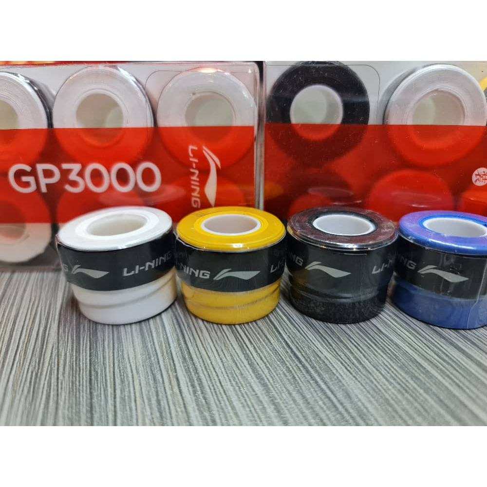 LINING GP3000 BADMINTON OVERGRIP | Shopee Malaysia
