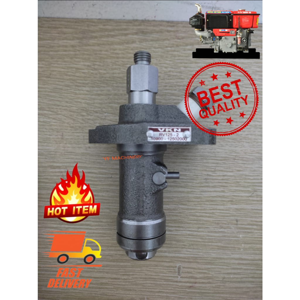 READY STOCK Kubota Vikyno Rv125 RK125 Fuel pump complete Set (HIGHT ...