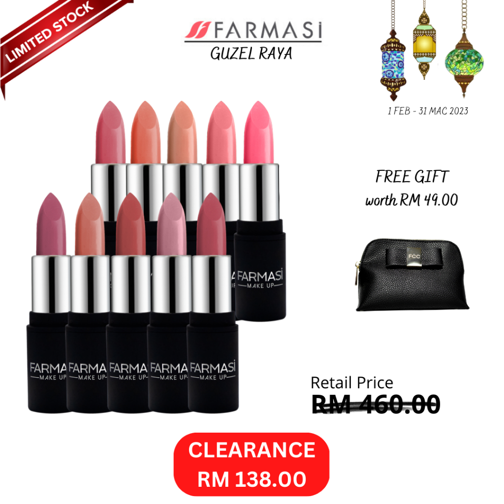 [GUZEL RAYA] MATTE LIPSTICK COLLECTION | Shopee Malaysia