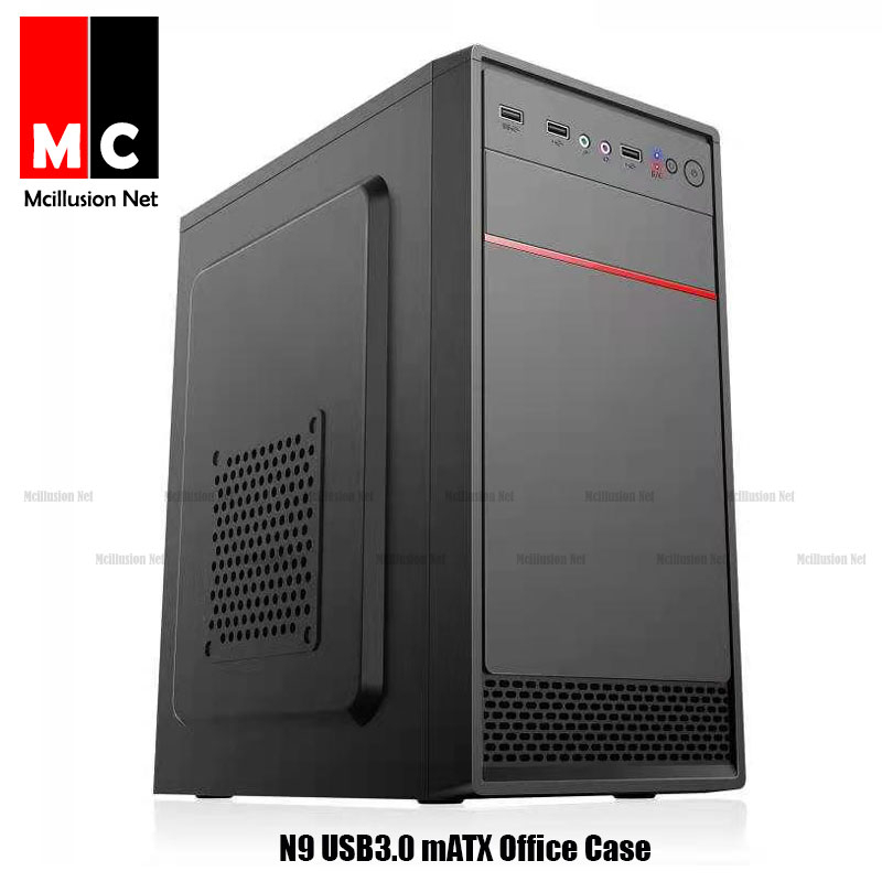 USB3.0 Office mATX/ITX PC Mini Case Computer Desktop Casing Office ...