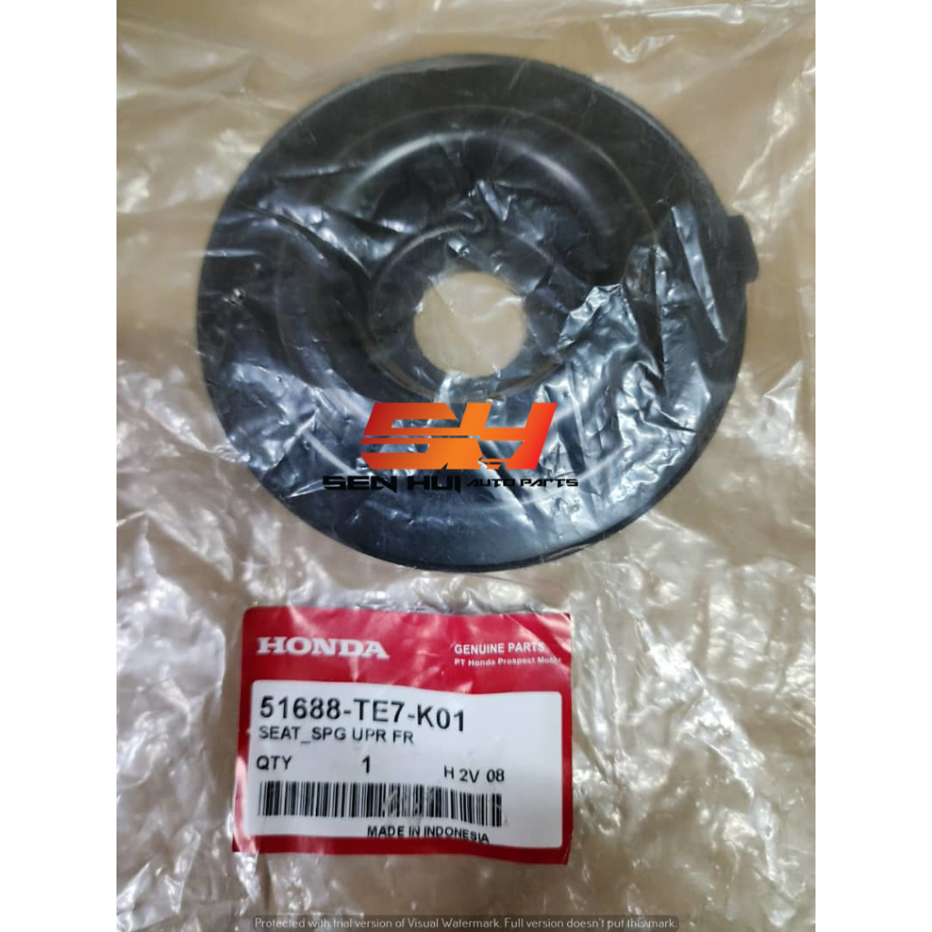 Honda HRV INSULATOR upper front coil spring 51688-TE7-K01 Genuine Parts ...