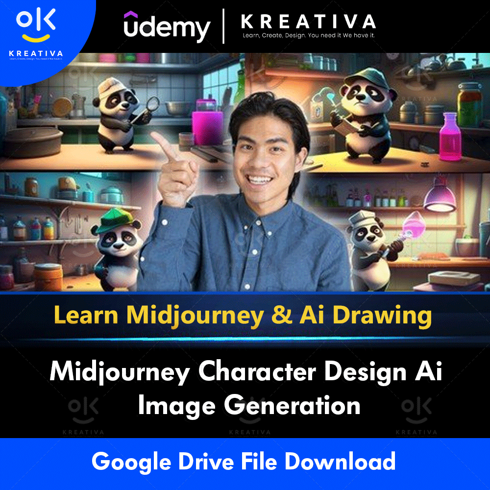 Midjourney Video Course-Midjourney Character Design Ai Image Generation | Learn Midjourney ...