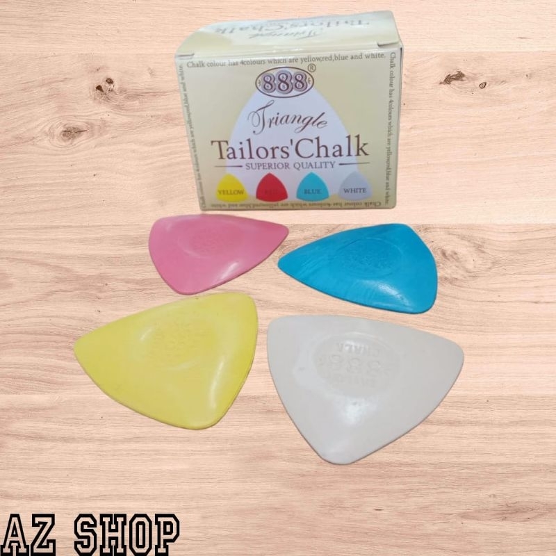 (1pcs) Kapur Jahit / Brand Triangle Tailors chalk/ | Shopee Malaysia