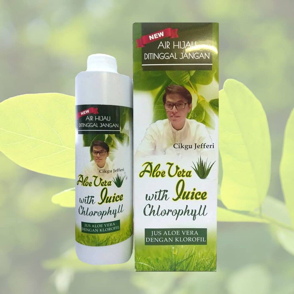 AIR HIJAU CIKGU JEFFRI WITH ALOE VERA | Shopee Malaysia