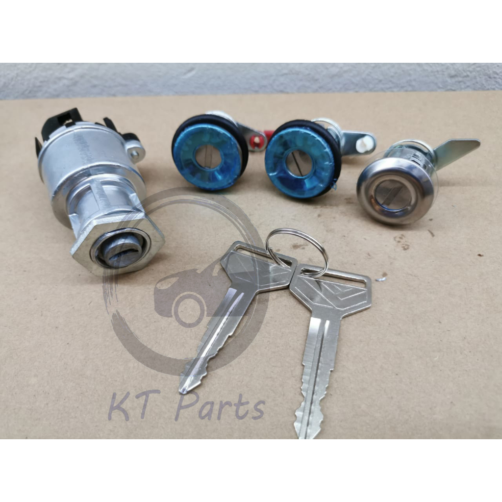 PERODUA KANCIL / RUSA DOOR KEY LOCK SET / PINTU KUNCI KEY LOCK FULL SET ...