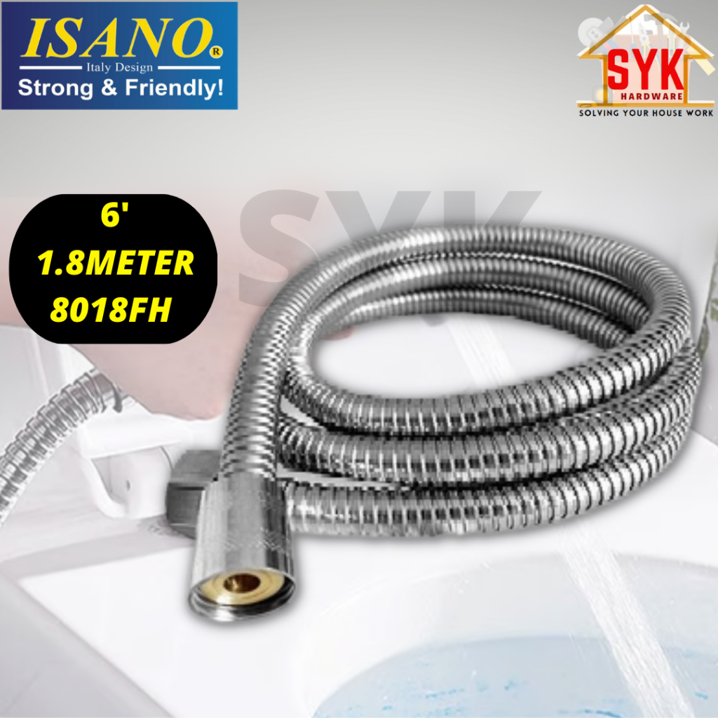 SYK Isano Stainless Steel Shower Hose Flexible Hose Bathroom Bidet Hose ...