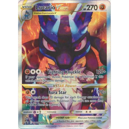 Lucario VSTAR / SWSH291 / Promo / Crown Zenith Pokemon Trading Card ...