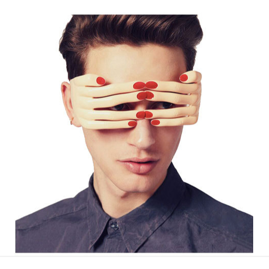 MSIA Ready Stock/ Fingers Glasses Fashion Goggle Women Festival Men One ...