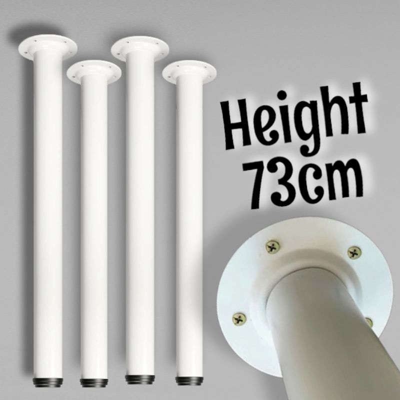 𝗫𝗭 Kaki Meja Table leg (4pcs) Table Stand Adjustable Table Leg | Shopee ...
