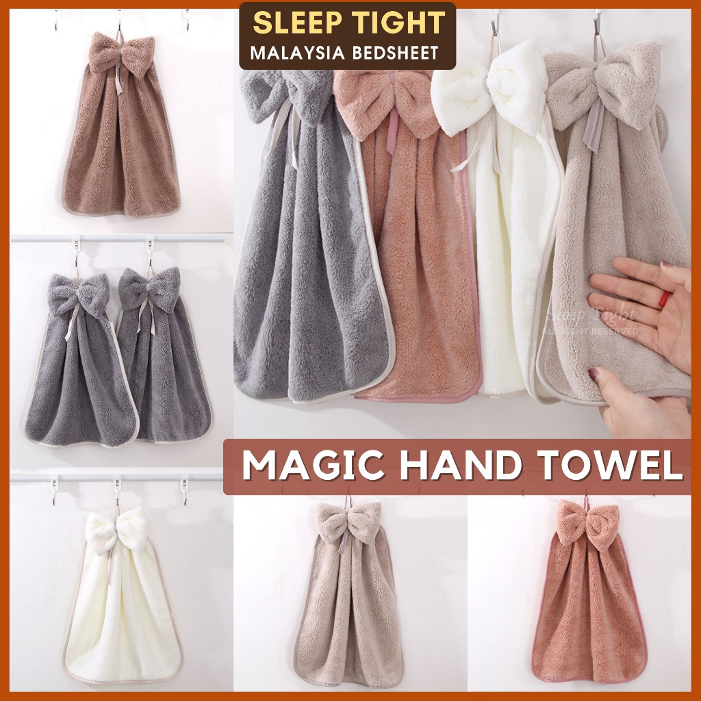 Tuala Lap Tangan Gantung RIBBON KOREAN STYLE Dapur Tandas | Cleaning ...