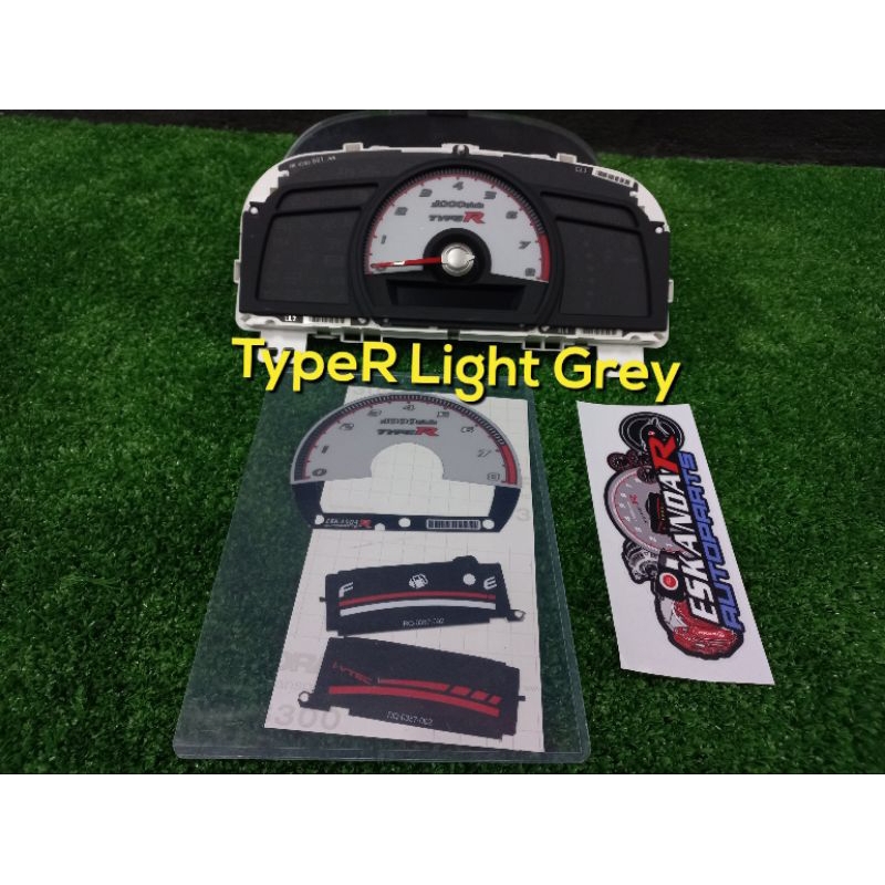 Custom Meter Type R for Honda Civic FD(Light Grey) | Shopee Malaysia