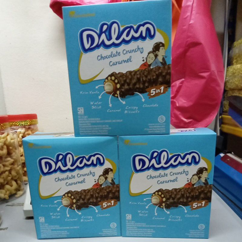 DILAN CHOCOLATE CRUNCHY CARAMEL(12pcs) | Shopee Malaysia