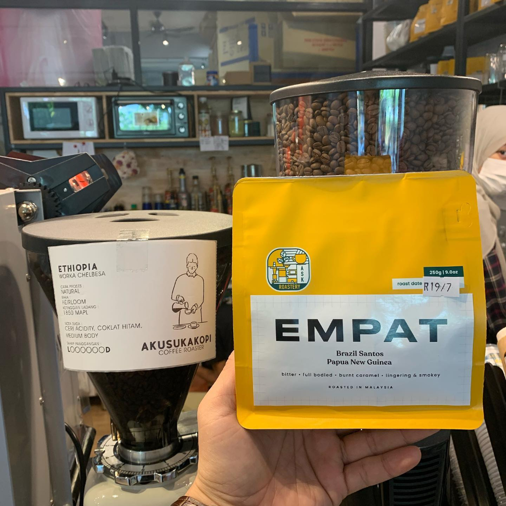 EMPAT Blend Biji Kopi 100% Arabica ASK(Aku Suka Kopi Roastery) | Shopee ...