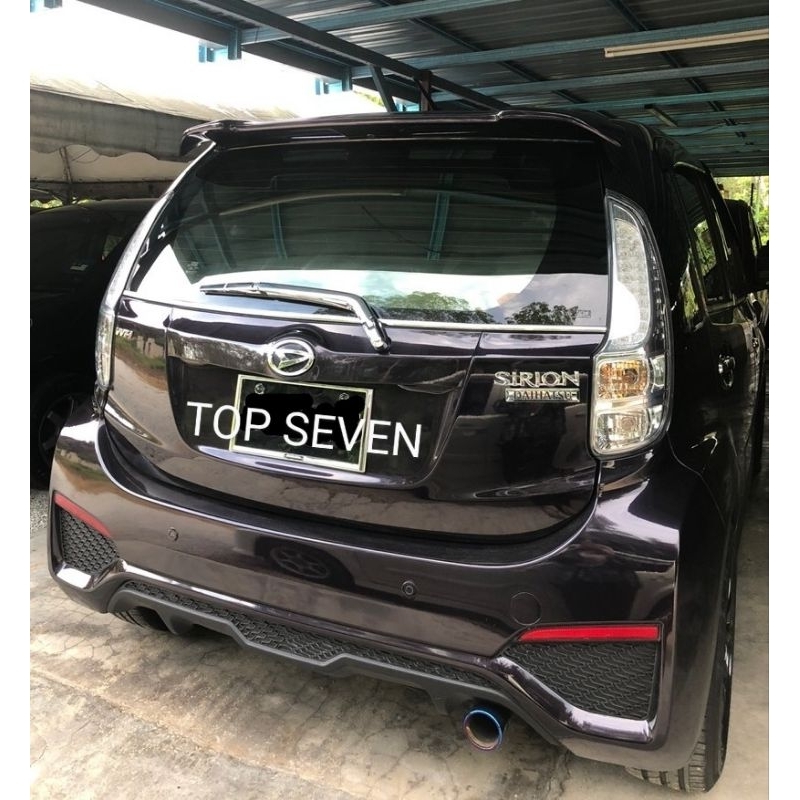 Chrome Lining Rear Boot Rear Bonet Cermin Belakang Perodua Myvi Lagi ...