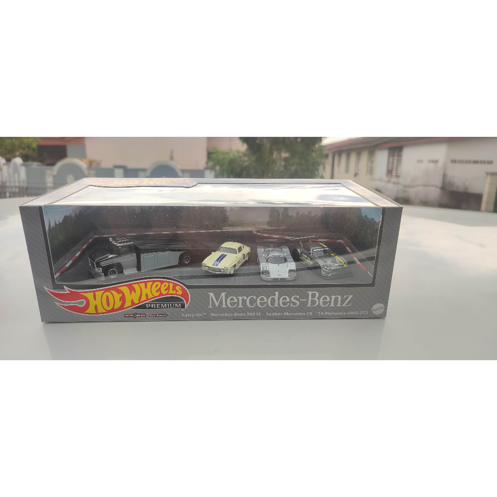 Hot wheels premium Mercedes Benz box set | Shopee Malaysia