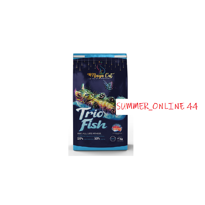 Mayaa Cat Trio Fish Cat Food 7Kg | Shopee Malaysia