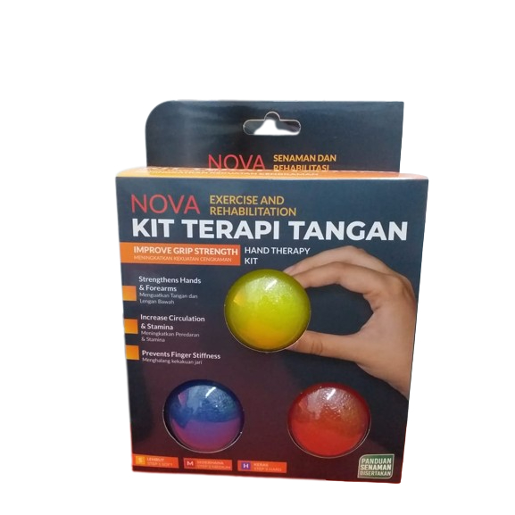 Nova Hand Therapy Kit (Improve Grip Strength) | Shopee Malaysia