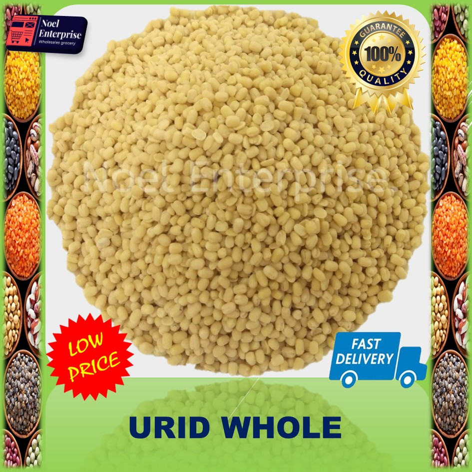 Urid dhal Whole white / Ulunthu Putih1kg | Shopee Malaysia